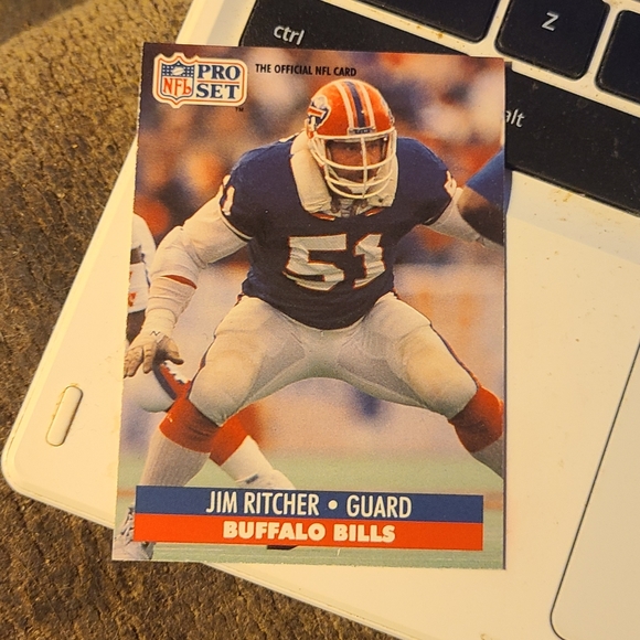 Other | Jim Ritcher Football Card | Poshmark